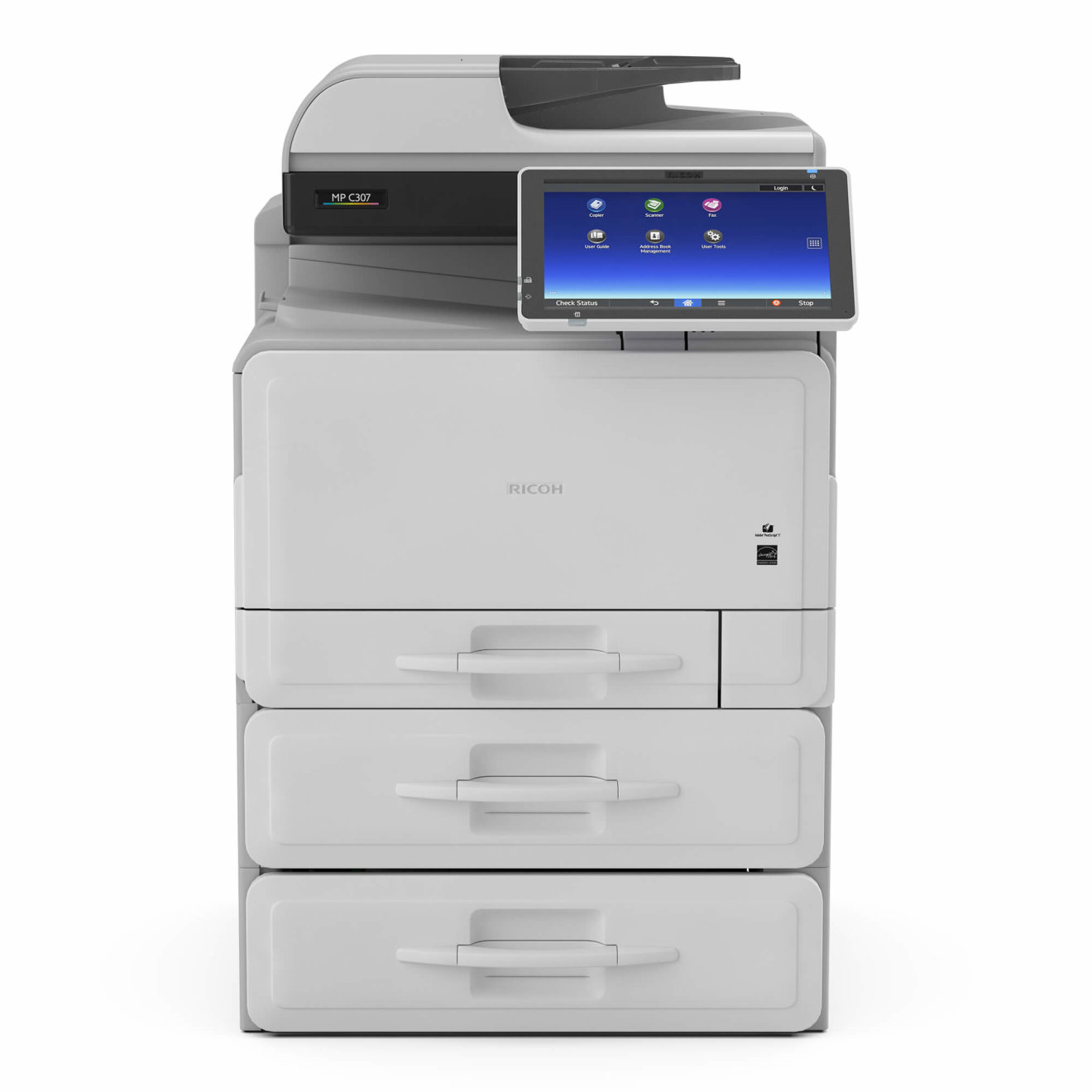 Nashuatec MPC307SPF, višefunkcijski pisač, laserski ispis u boji, A4 ...