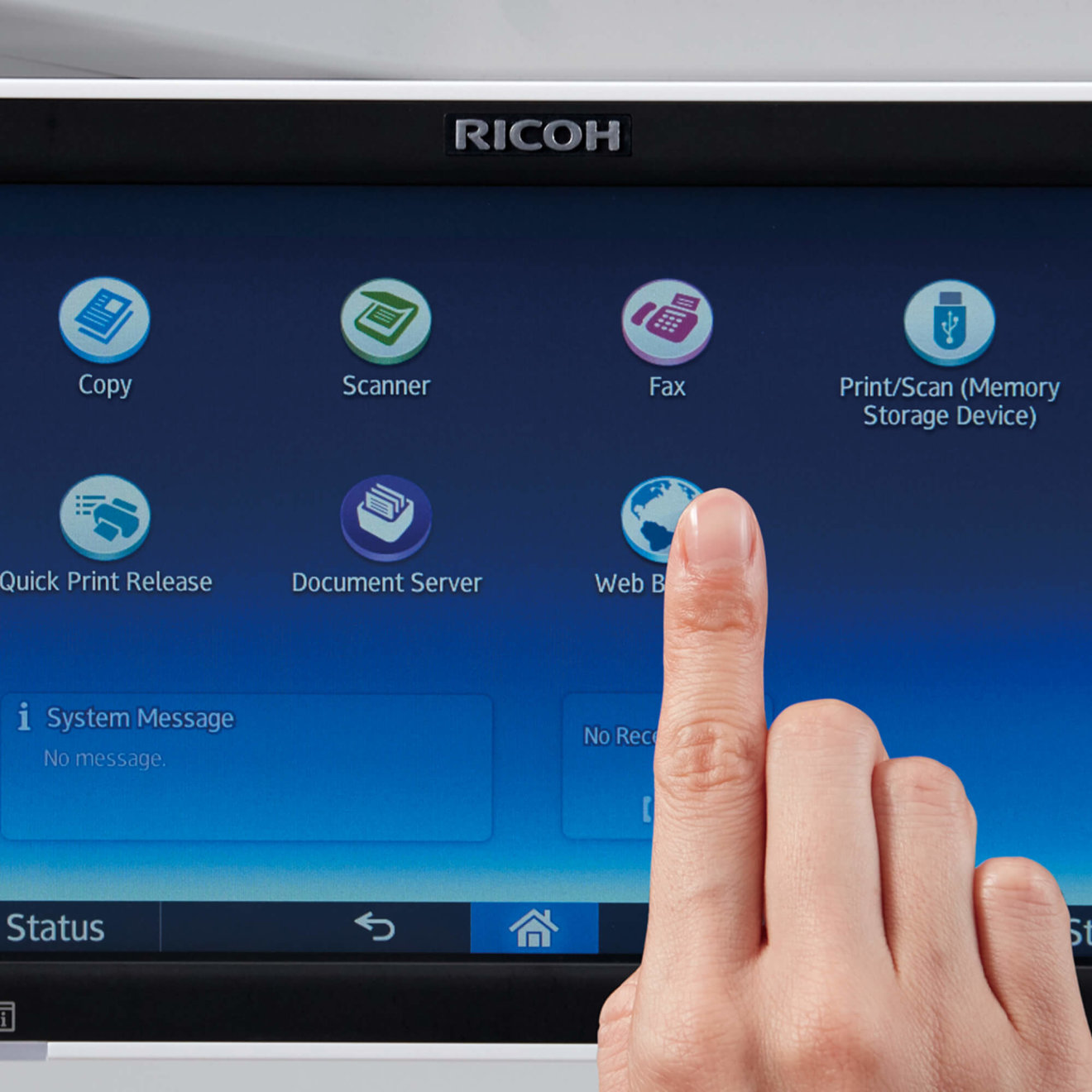 Nashuatec MPC307SP, višefunkcijski pisač, laserski ispis u boji, A4 ...