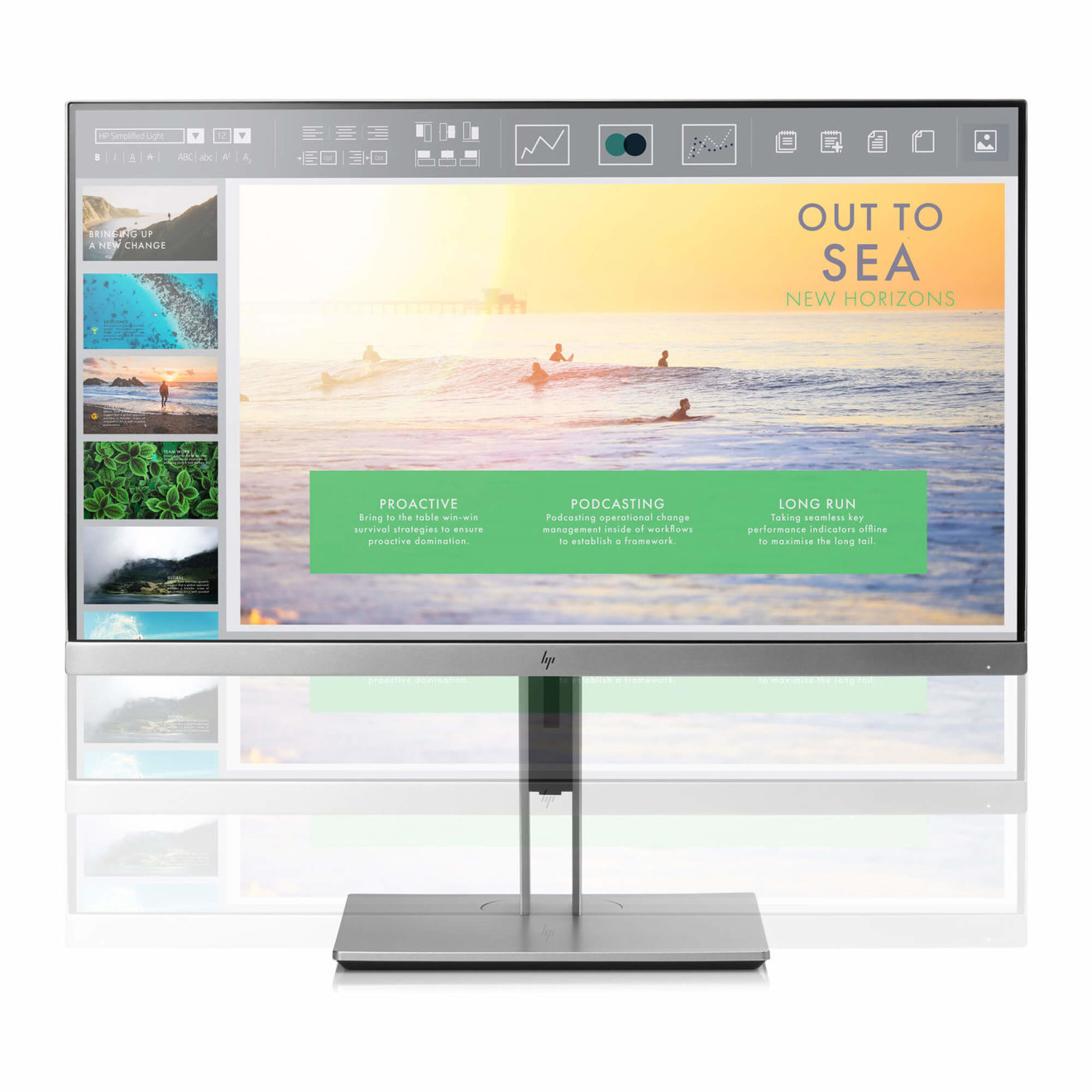 HP Elite Display E223 monitor, IPS, 21.5", 16:9, 1920x1080, 60Hz, pivot ...