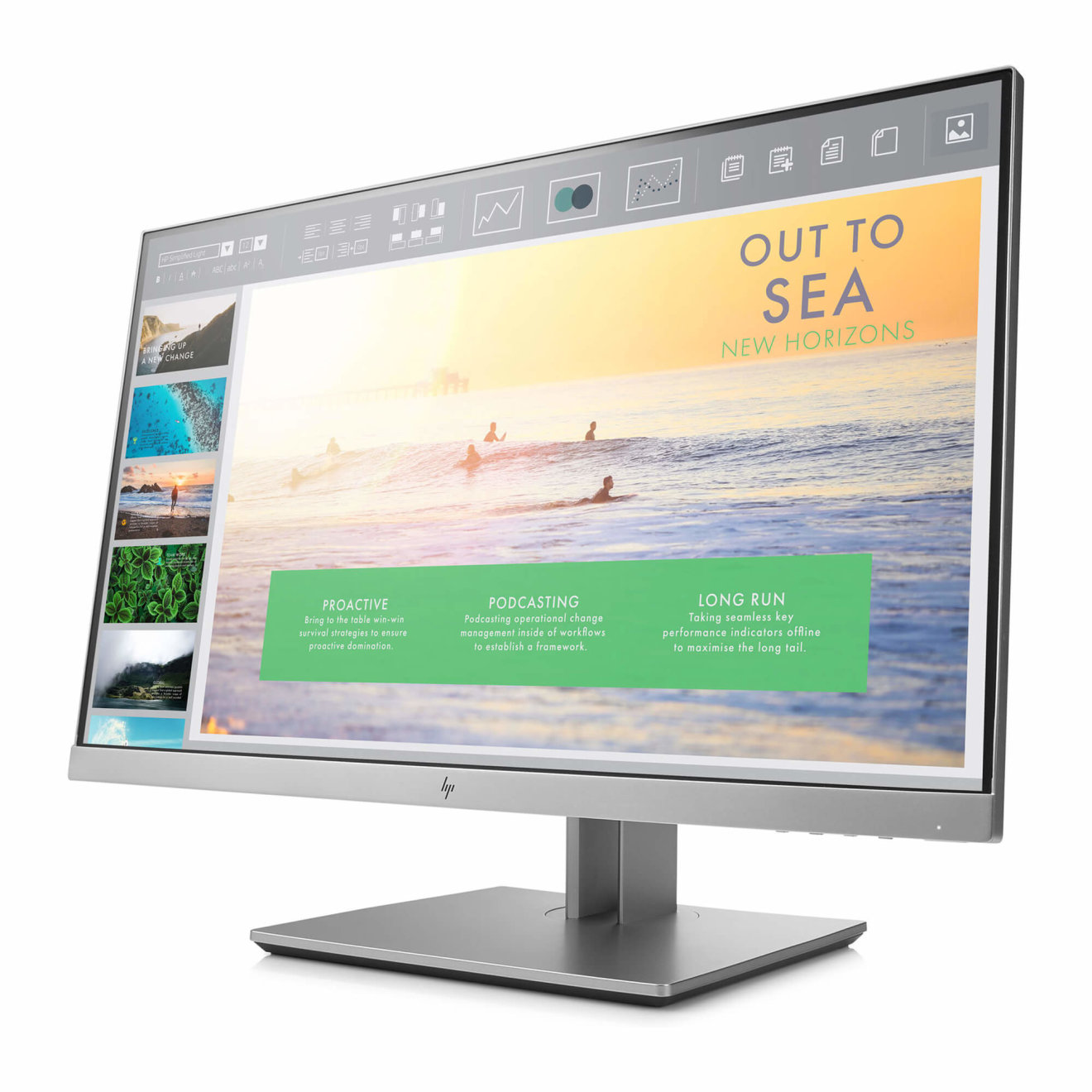 HP Elite Display E223 monitor, IPS, 21.5", 16:9, 1920x1080, 60Hz, pivot ...