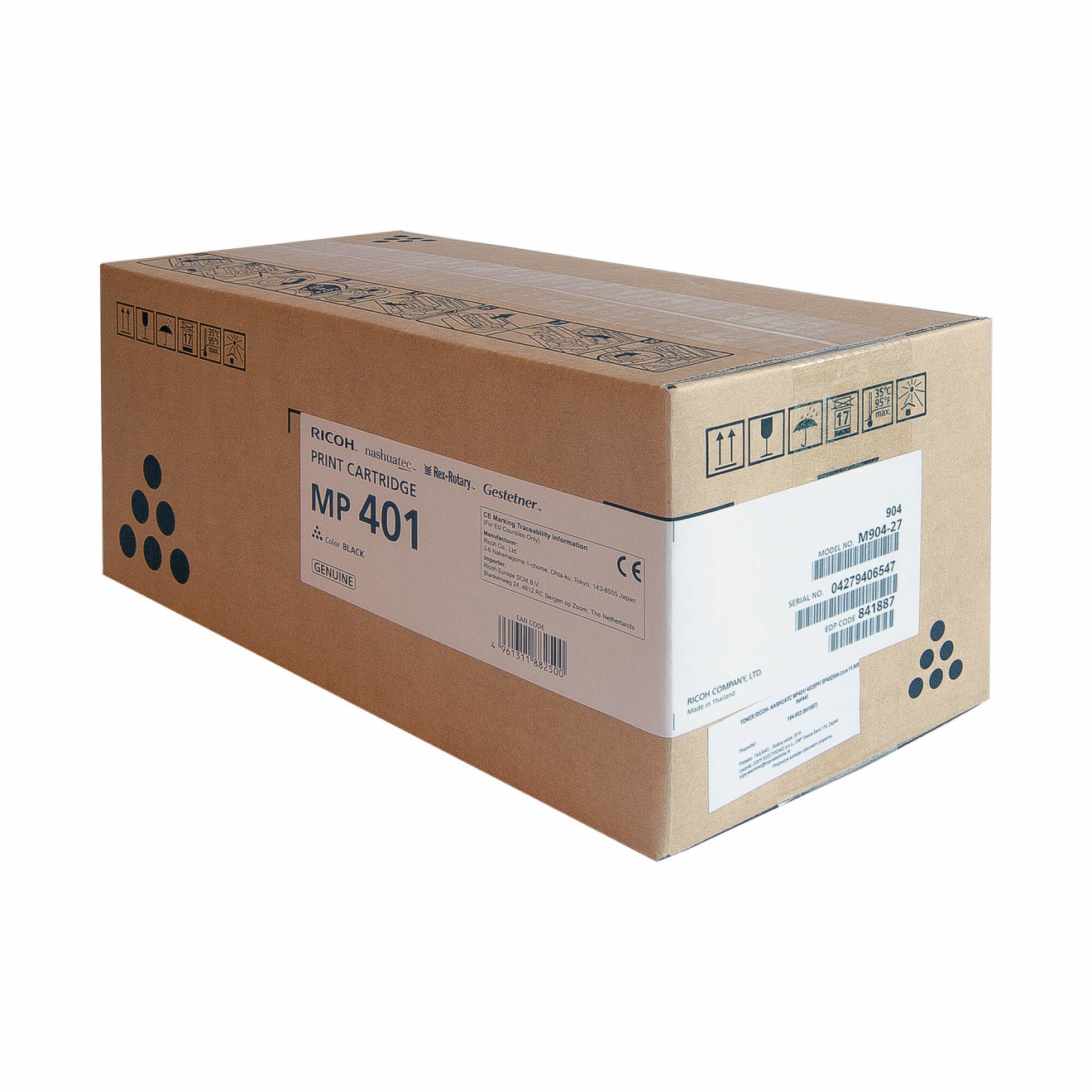 Ricoh/Nashuatec MP 401 / MP 402SPF / SP 4520DN, toner, cca 11.900 ...