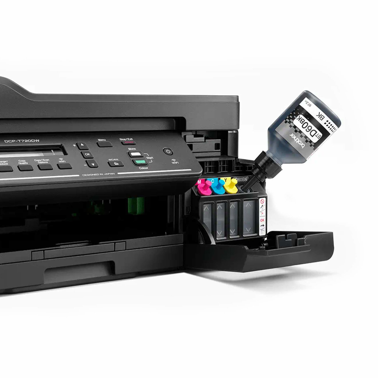 Brother DCP-T720DW, InkBenefit Plus, višefunkcijski pisač, tintni ispis u boji, A4, WiFi, USB ...